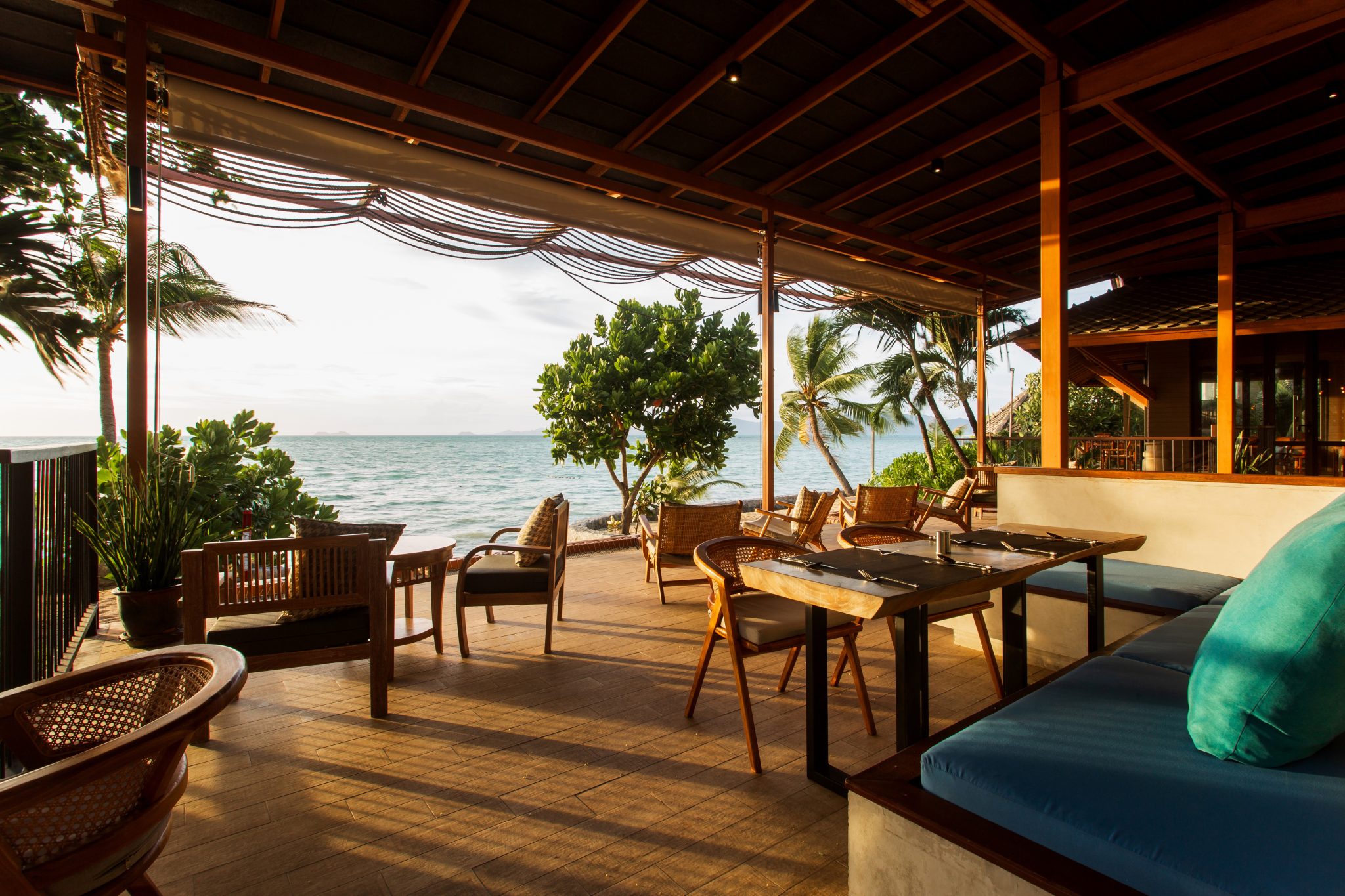 The Perfect Beach Sunset Dinner at Fair House Villas and Spa